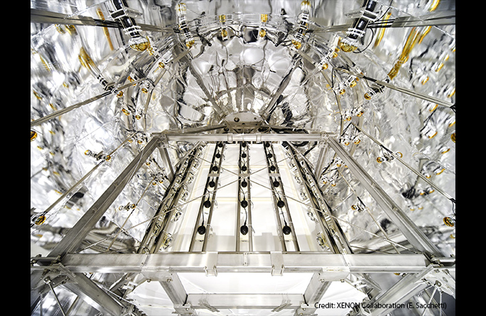 XENONnT実験による初のWIMP探索結果 | Kavli IPMU-カブリ数物連携宇宙研究機構