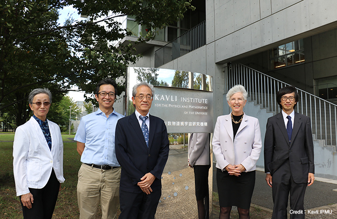 Kavli Foundation President Cynthia Friend visits Kavli IPMU | Kavli ...